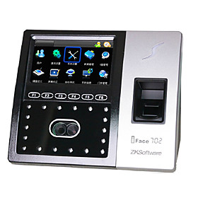 Face And Fingerprint Time Attendance Face Time Clock Recorder Iface 702 ...