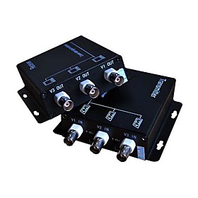 3 Channel Coaxial Video Multiplexer | Yakilia
