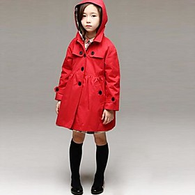 Girl’s Fashion Trench Coats Lovely Princess Fall Trench Coats – Bluepad